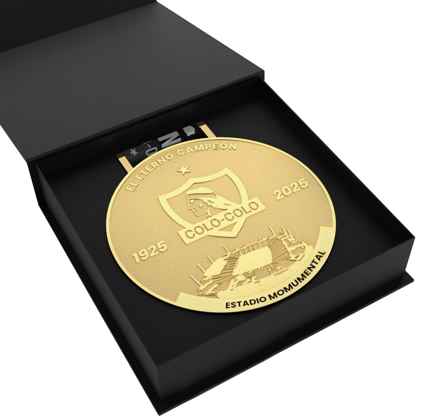 Medalla Conmemorativa Colo-Colo Centenario – Joyería Acron Cauquenes