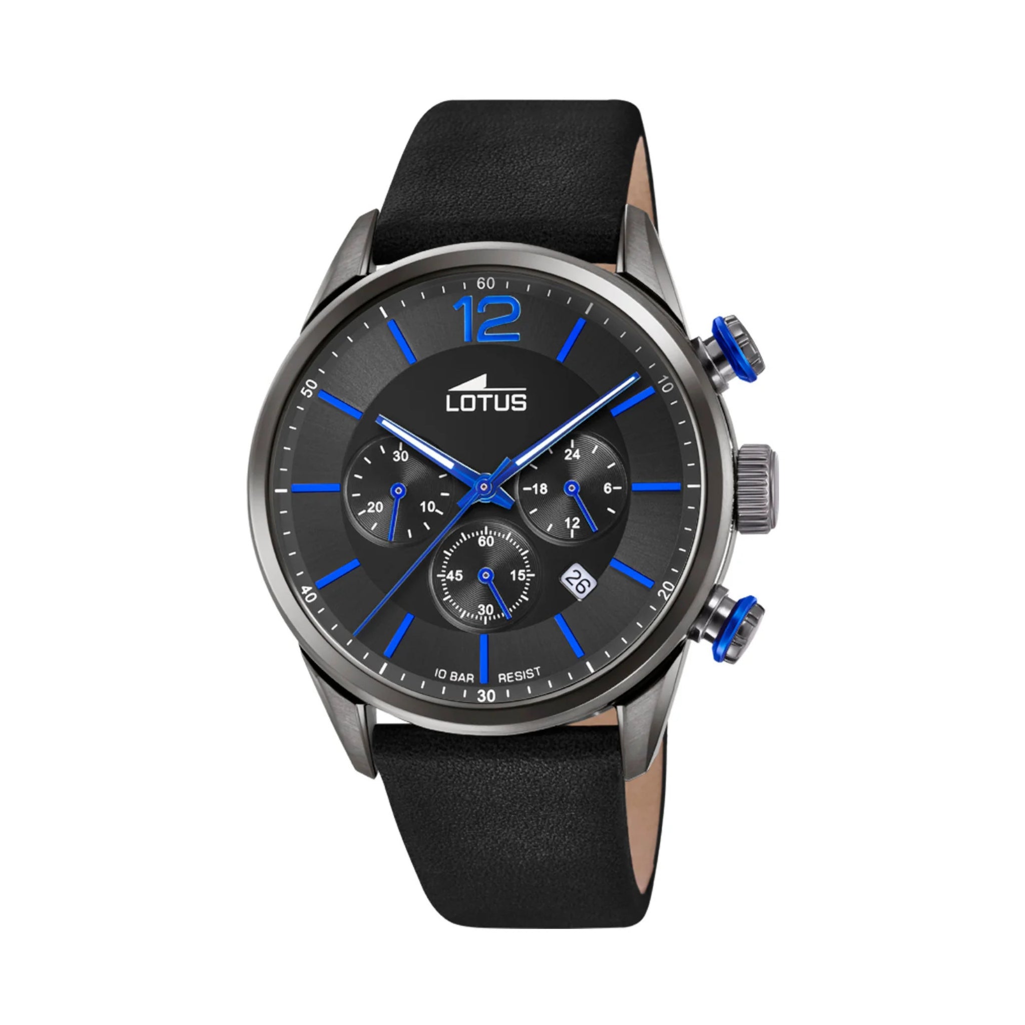 Reloj Lotus Hombre 18687/3 Chrono Cuero – Joyería Acron Cauquenes